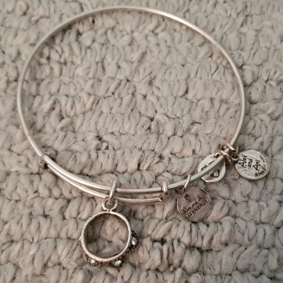 Alex and Ani | Jewelry | Silver Alex And Ani Tiara Bangle | Poshmark